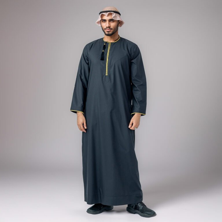 Buy Men's Embroidered Thobe - Men Thobes UK