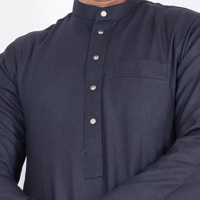 Men's blue saudi thobe